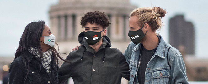 Custom Masks | Personalized Printed Mask w/ Logo | Masks Co.